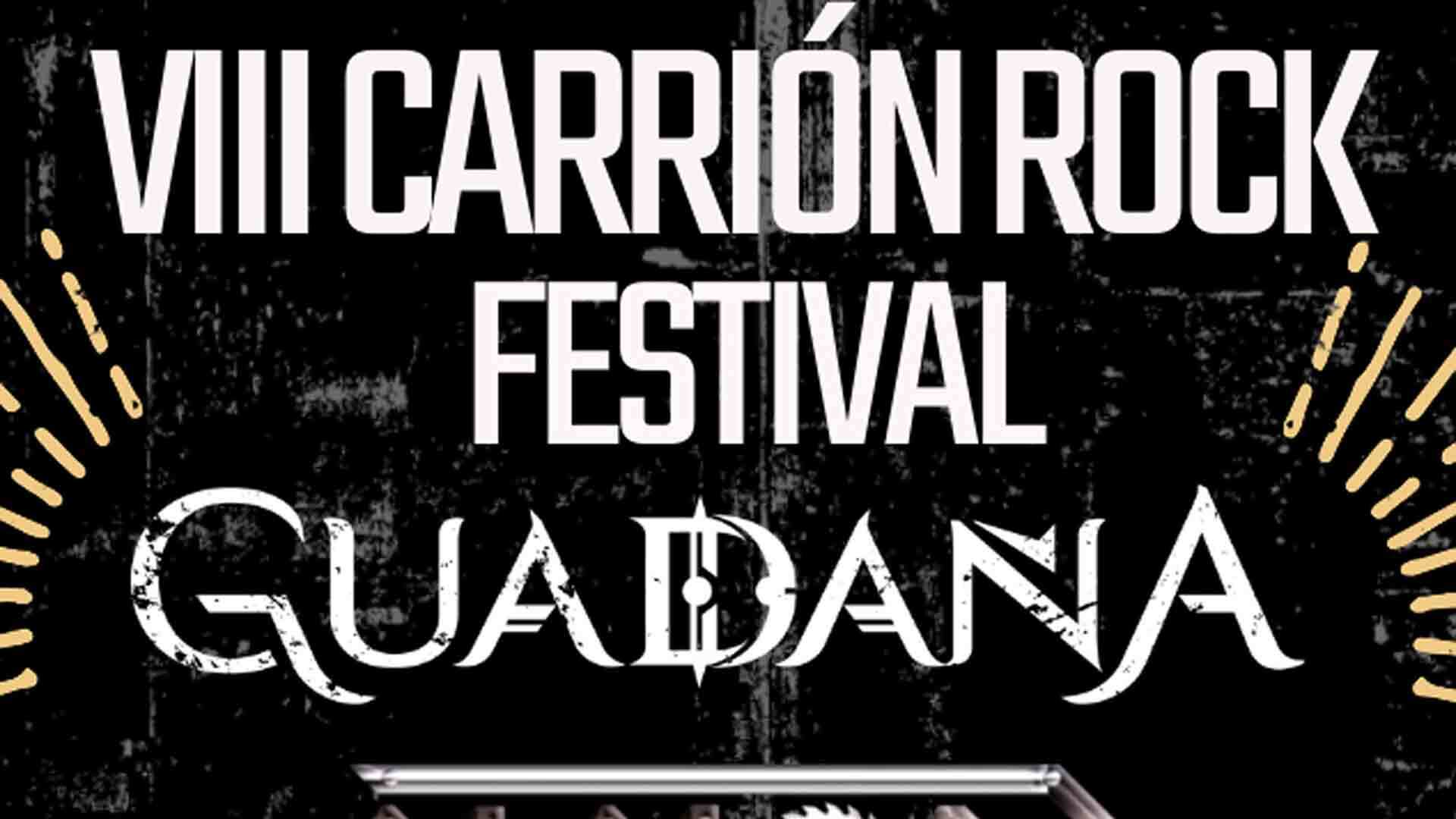 Cartel de la octava edición del Carrión Rock Festival - The sound of ...