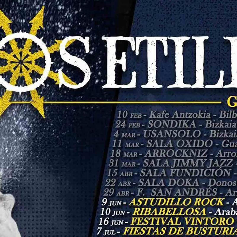 Cartel de la novena edición del Maízu Rock - The sound of the embryo