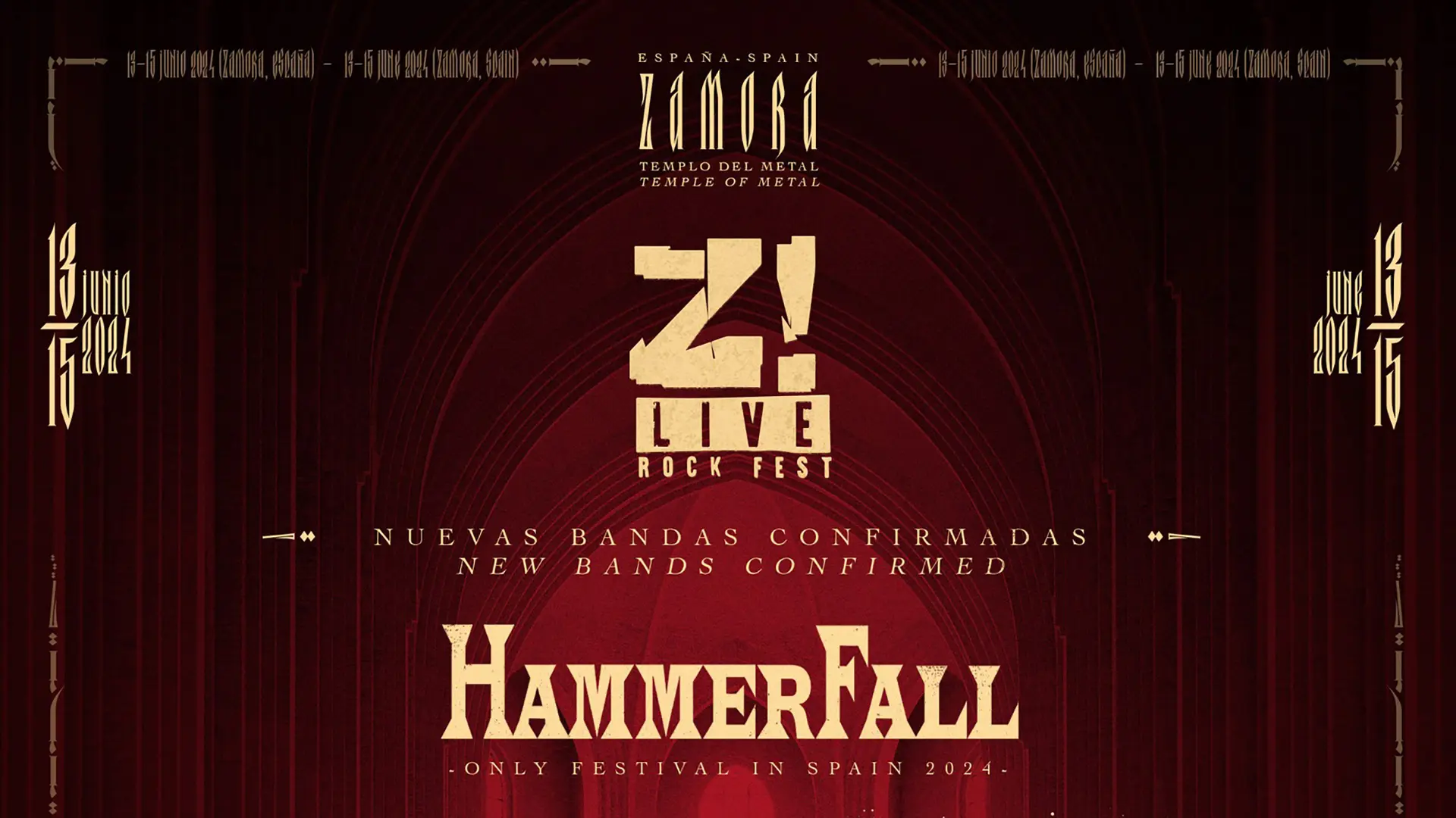 Nueva tanda de confirmaciones del Z! Live Rock Fest 2024 - The sound of the embryo