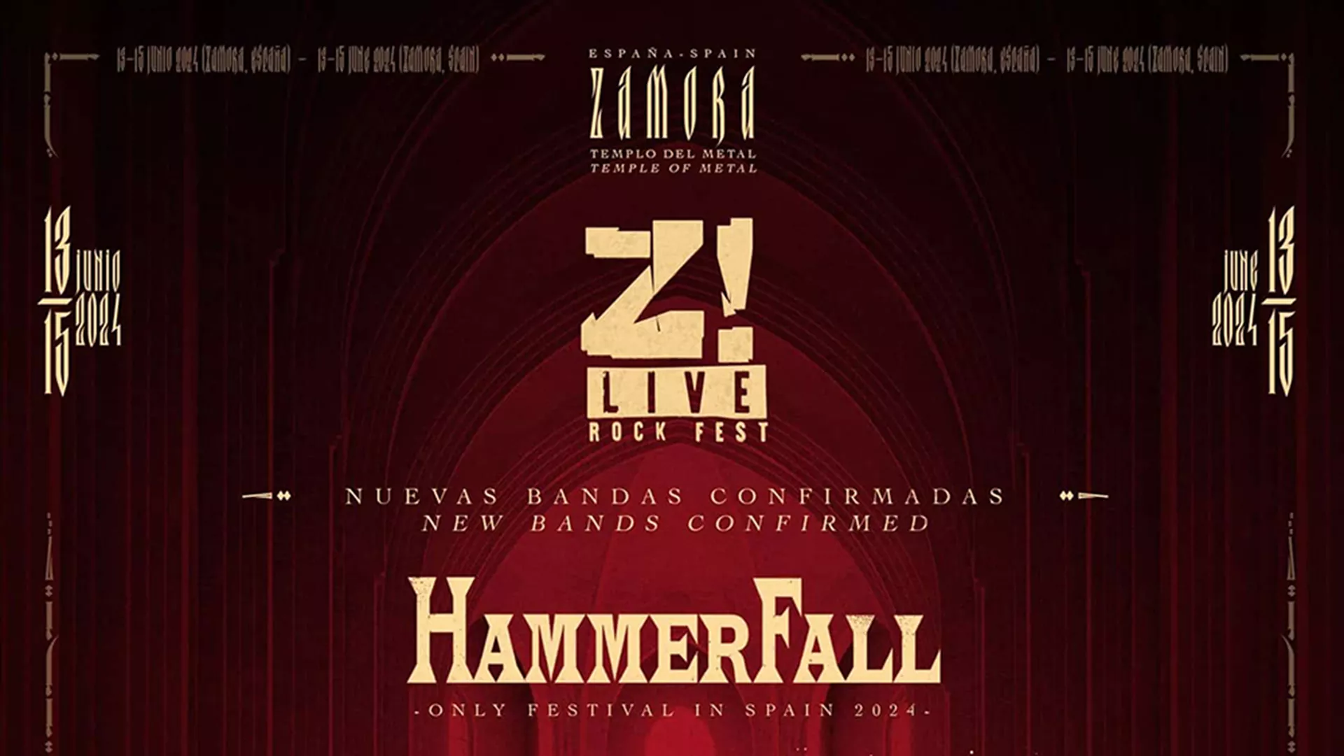 Nuevas confirmaciones del Z! Live Rock Fest 2024 - The sound of the embryo