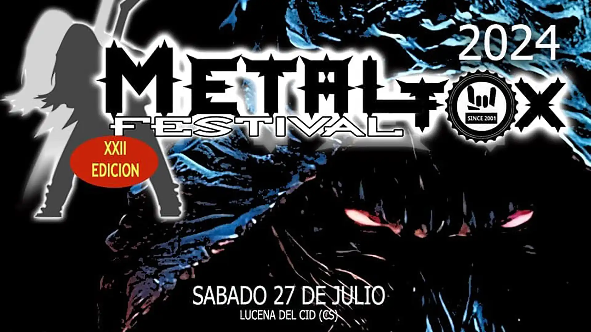 Primeras confirmaciones de la vigésima segunda edición del Metal Fox - The sound of the embryo