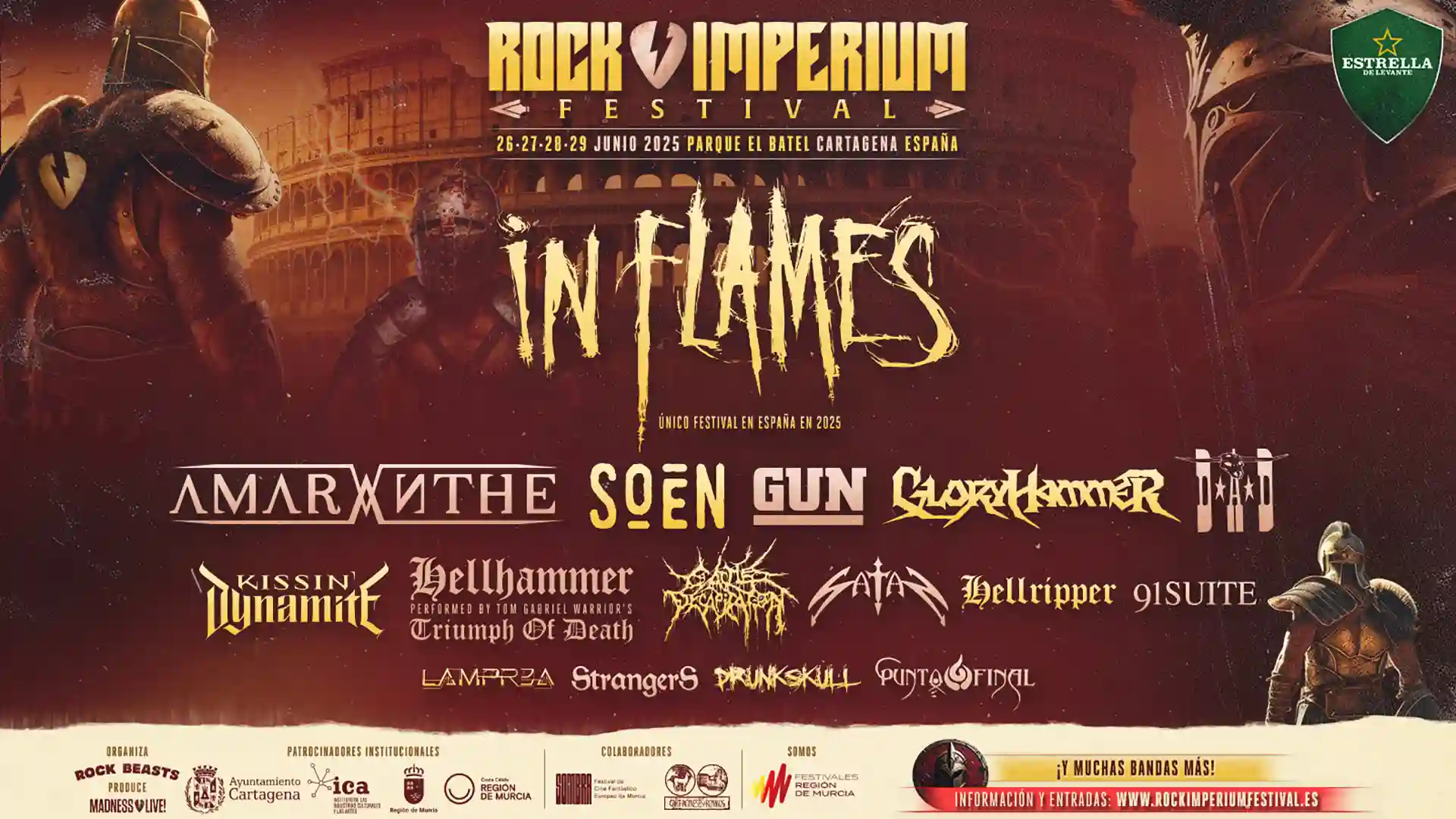 Primeras confirmaciones del Rock Imperium Festival – The sound of the ...