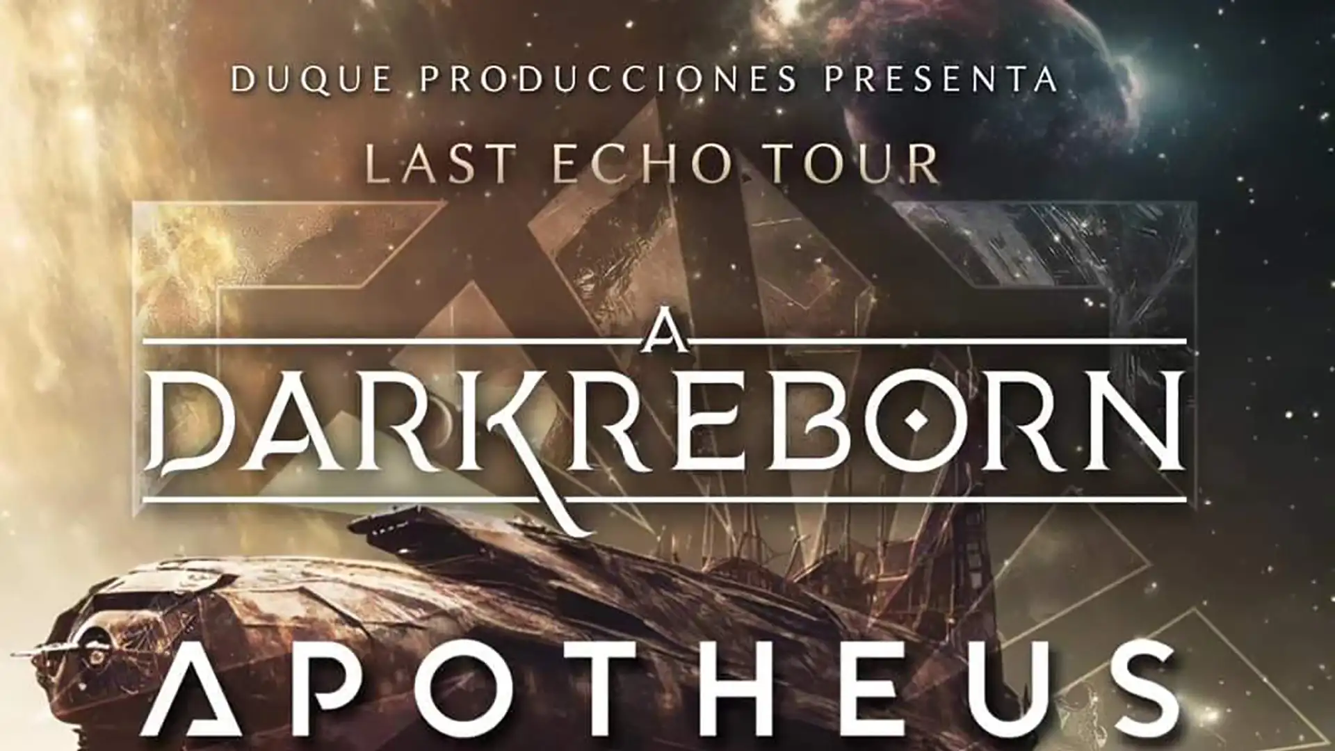 A Dark Reborn, Apotheus y Six Burning Knives juntos en Bilbao - The sound of the embryo