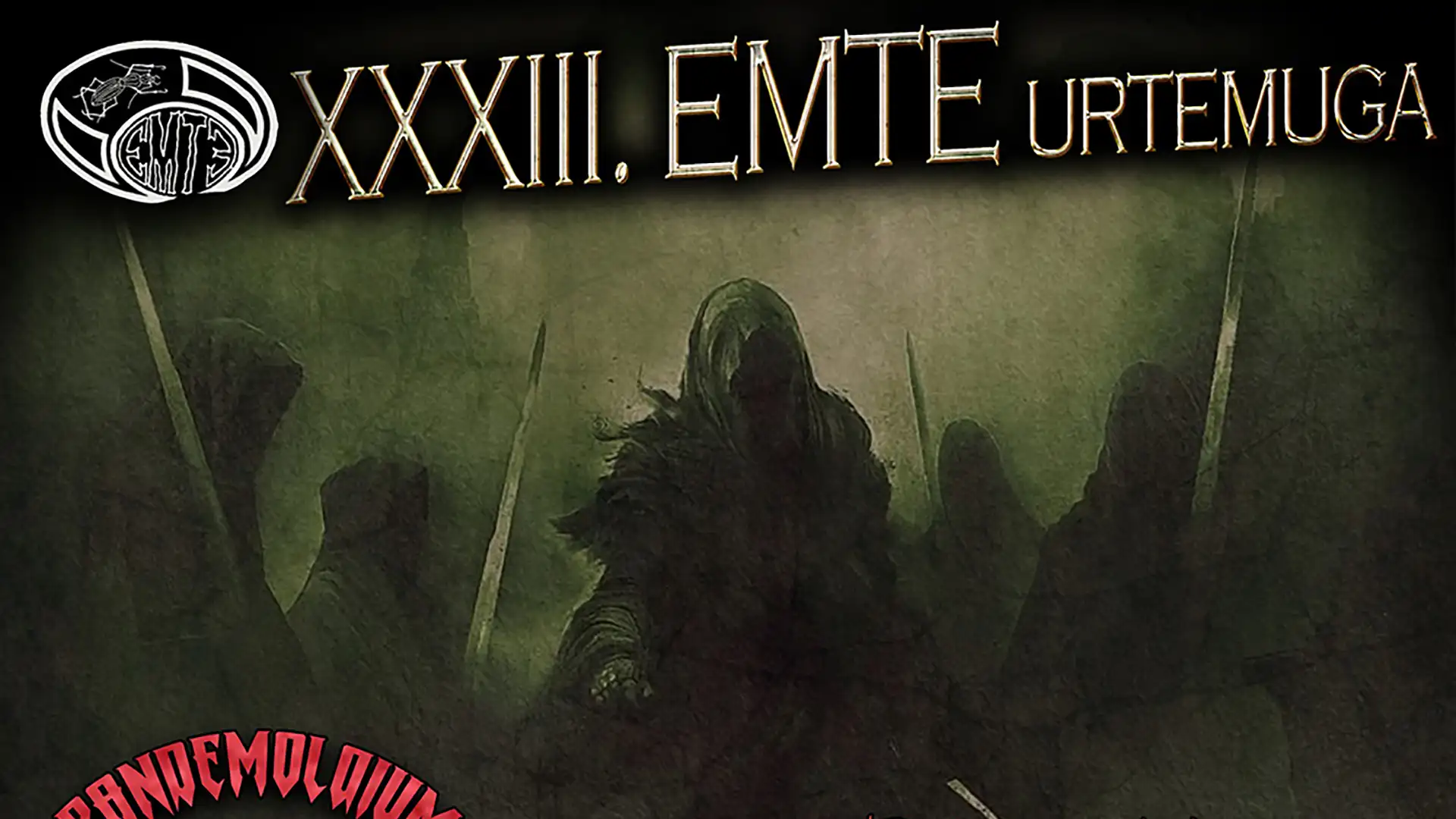 Cartel del trigésimo tercer aniversario de EMTE – The sound of the embryo
