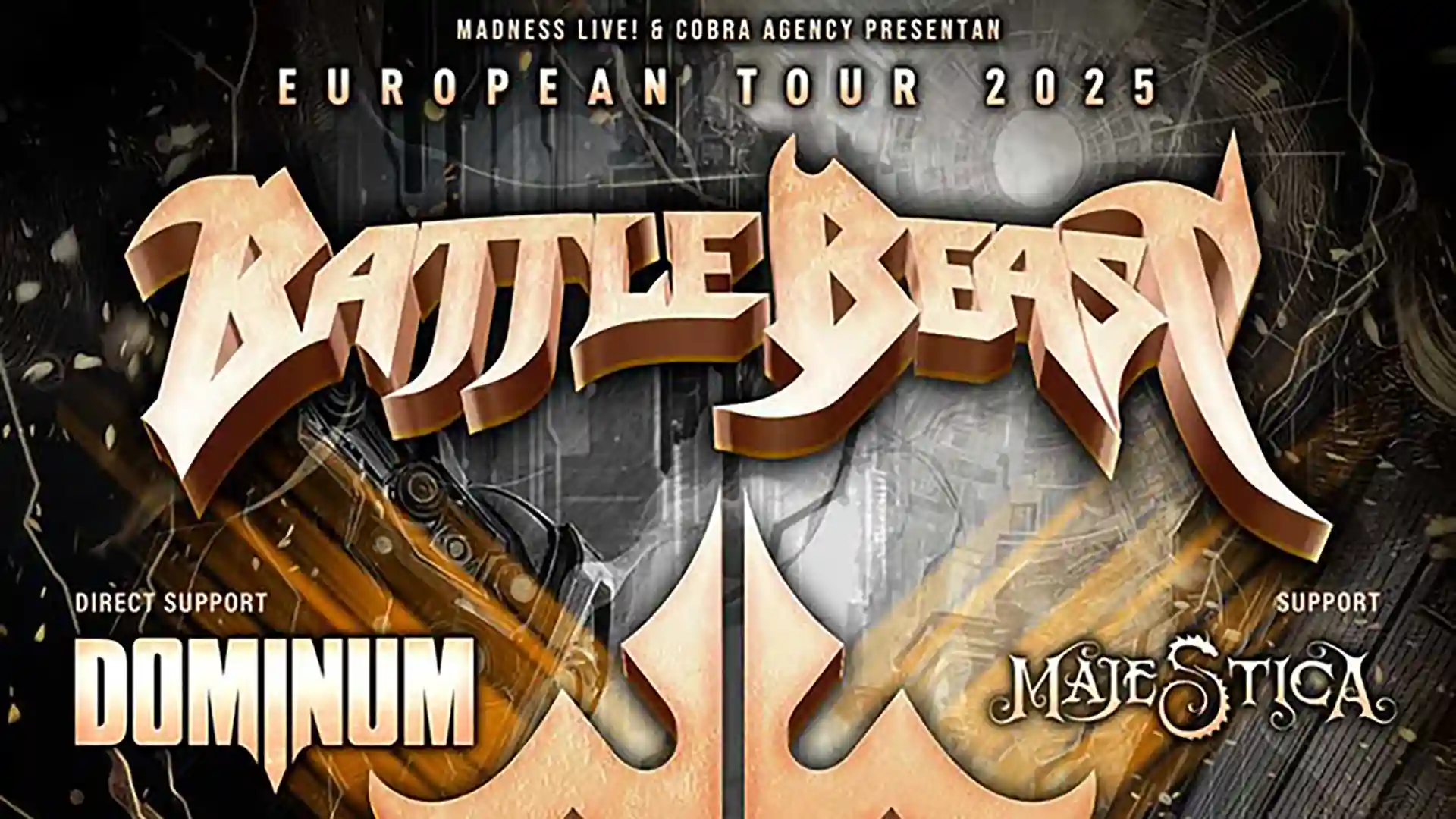 Gira española de Battle Beast – The sound of the embryo