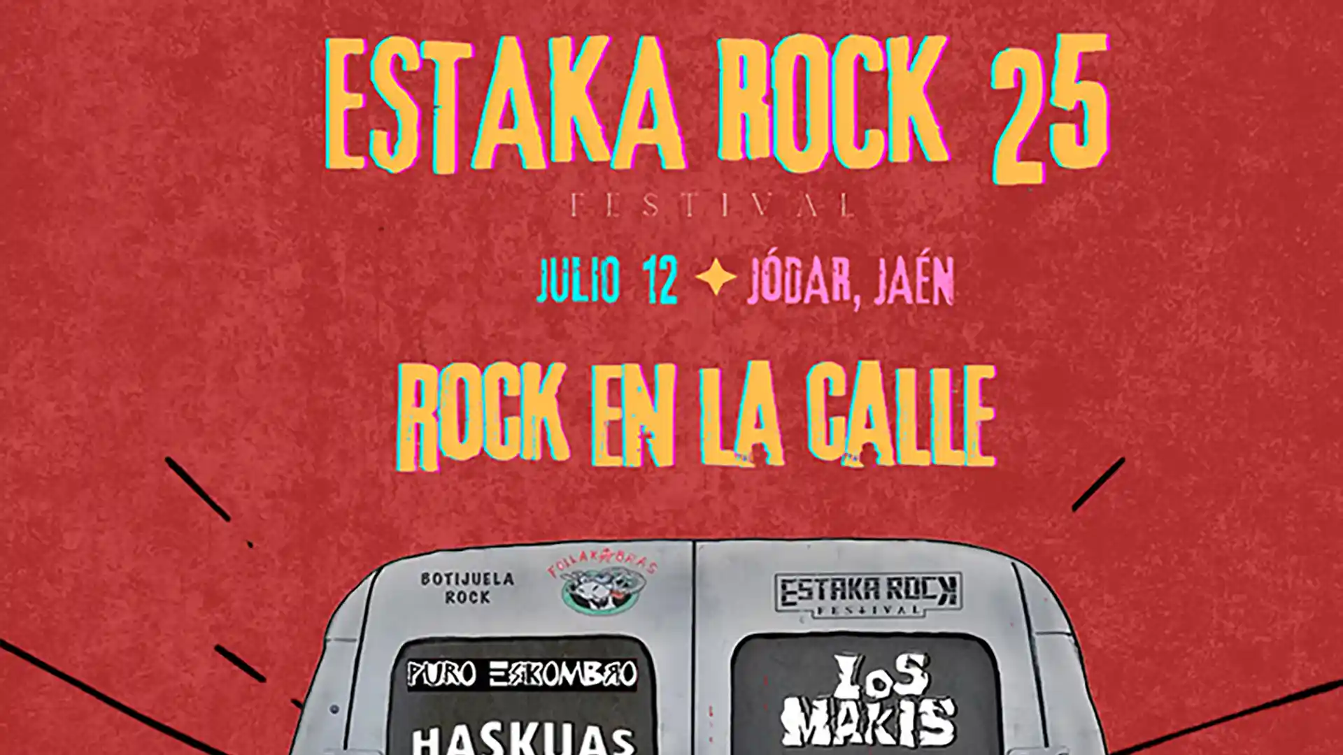 La organización del Estaka Rock Festival anuncia el Rock en la Calle ...