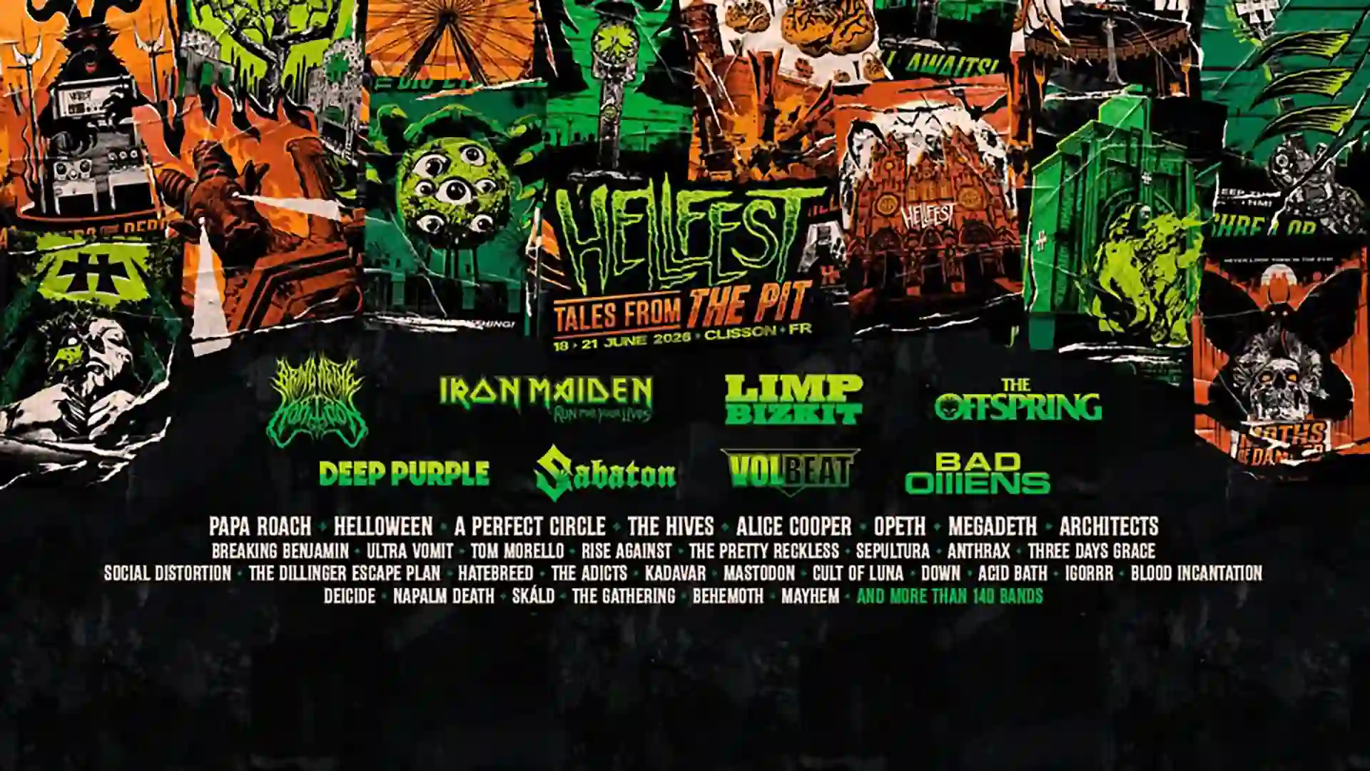 Hellfest anuncia el cartel de 2026 – The sound of the embryo